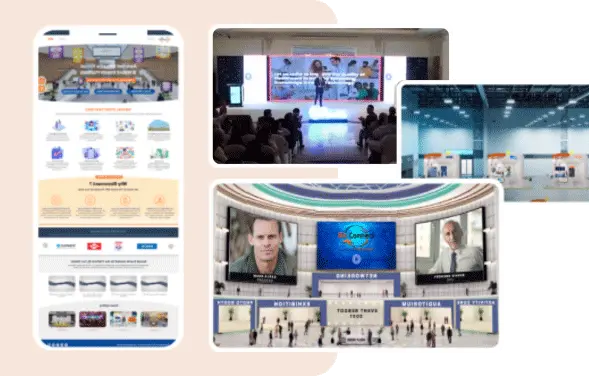 BizConnect Events - Physical Expo Booth ,3D Virtual & Hybrid Event Platform